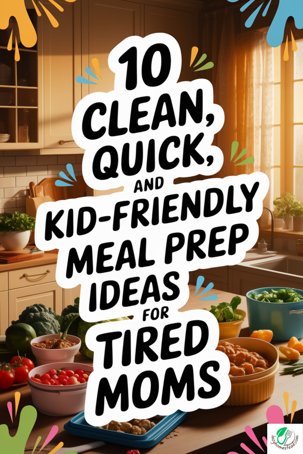 10 Clean, Quick, and Kid-Friendly Meal Prep Ideas for Tired Moms – Lazy ...