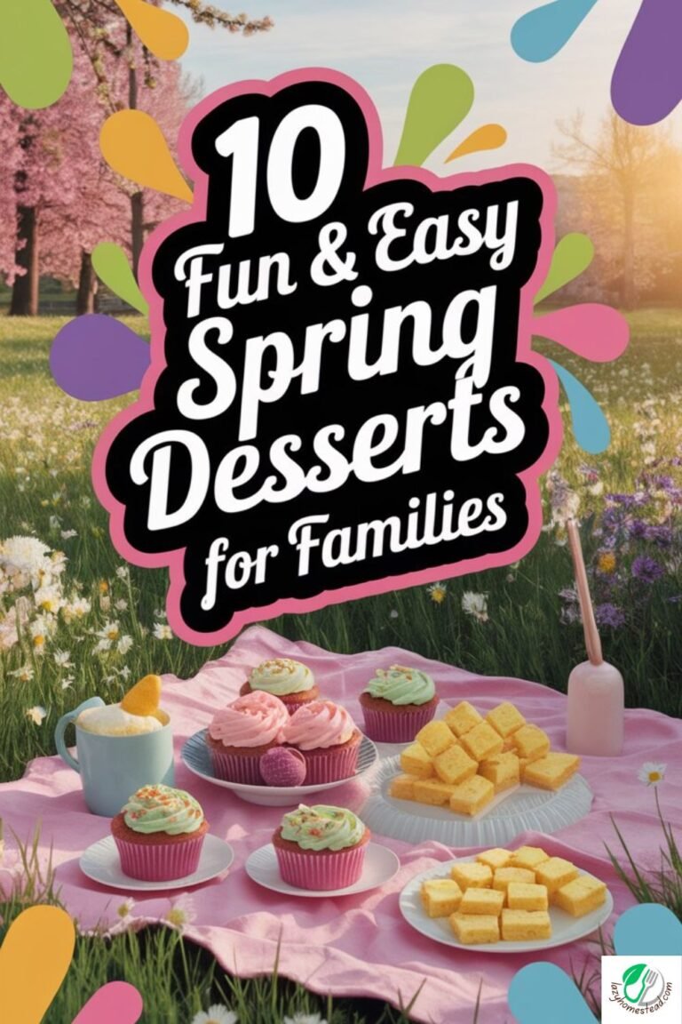 10 Fun & Easy Spring Desserts for Families (That Aren’t Just Cupcakes ...