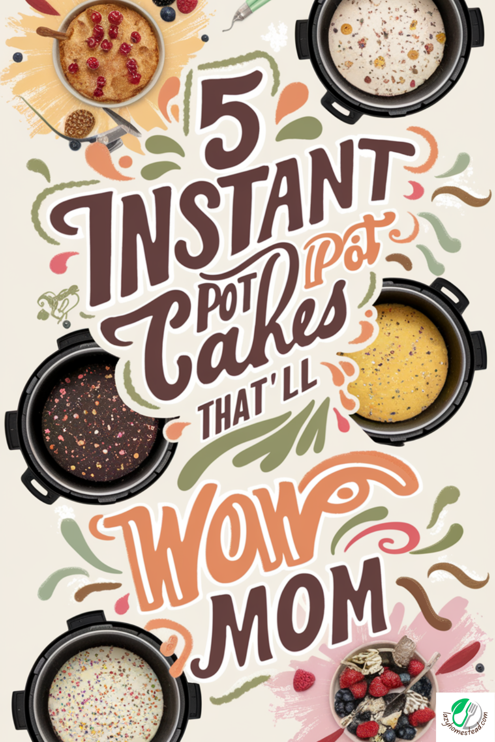 5 Instant Pot Cakes That’ll Wow Mom (Without the Stress) – Lazy Homestead